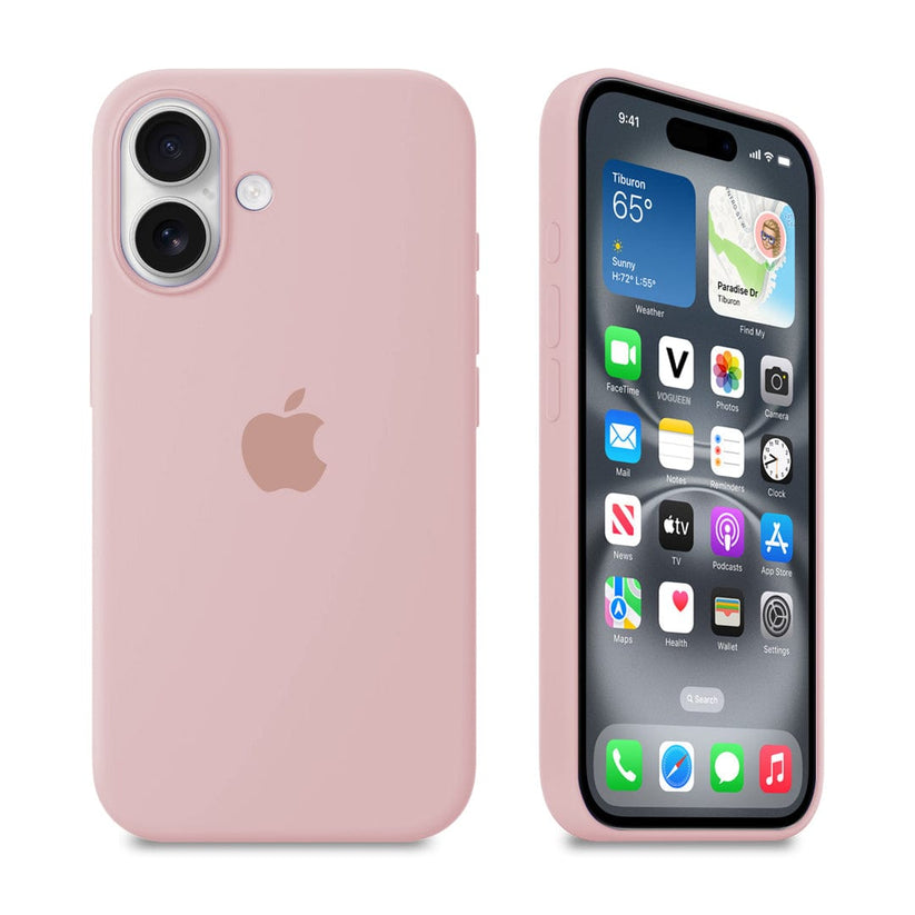 iPhone Silicone Case (Pink Sand) - Vogueen Premium iPhone Cases