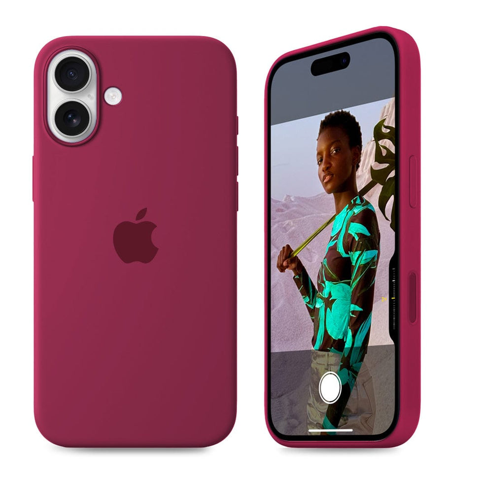 iPhone Silicone Case (Rose Red) - Vogueen Premium iPhone Cases