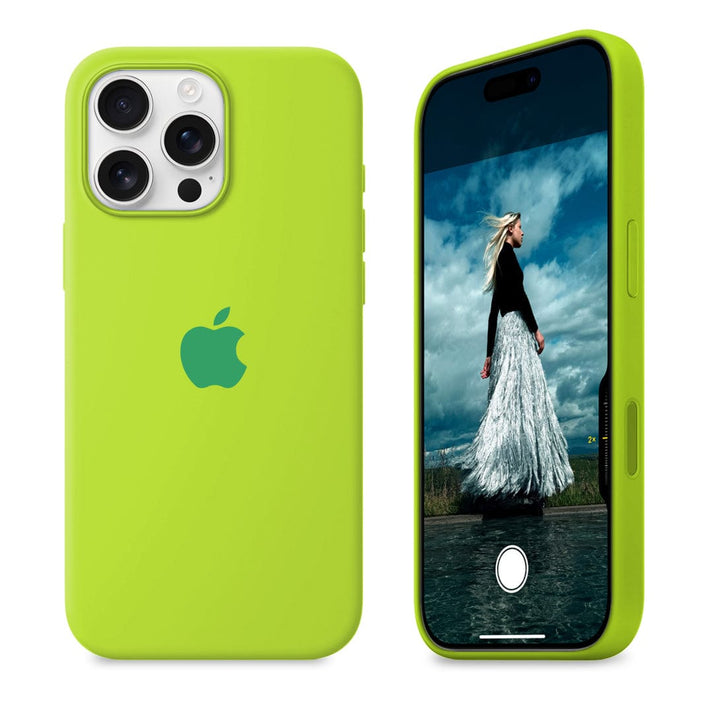 iPhone Silicone Case (Fluorescent Green) – Vogueen