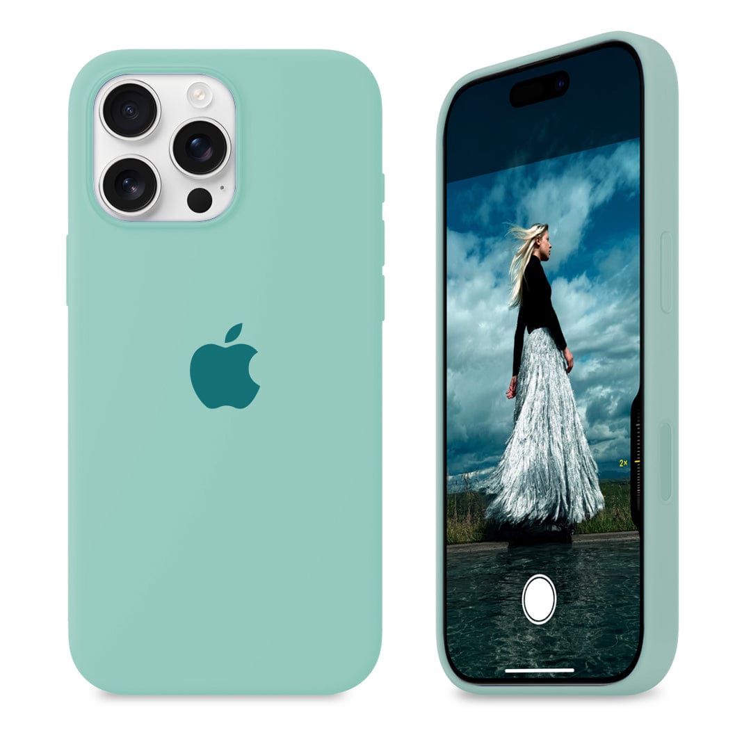iPhone Silicone Case (Ice Sea Blue) – Vogueen