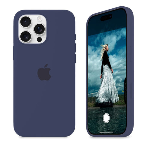 iPhone Silicone Case (Midnight Blue) - Vogueen Premium iPhone Cases