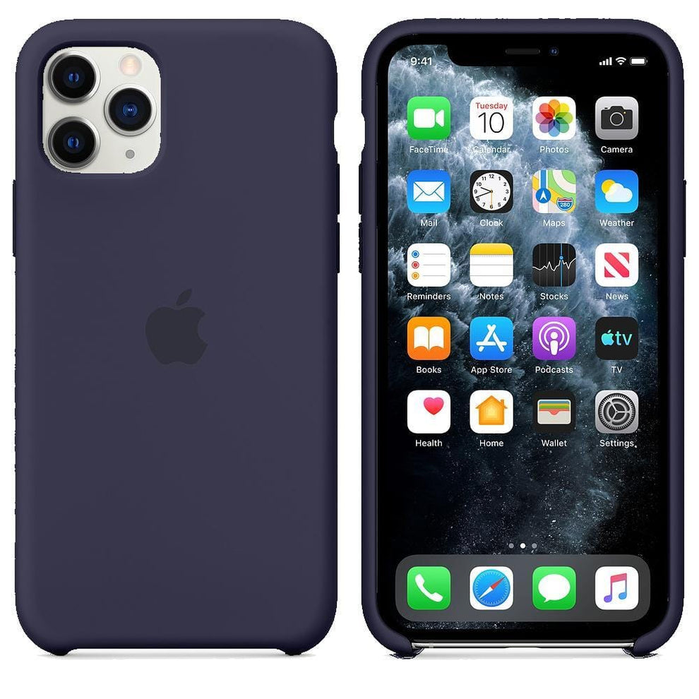 iPhone Silicone Case (Midnight Blue) - Vogueen Premium iPhone Cases