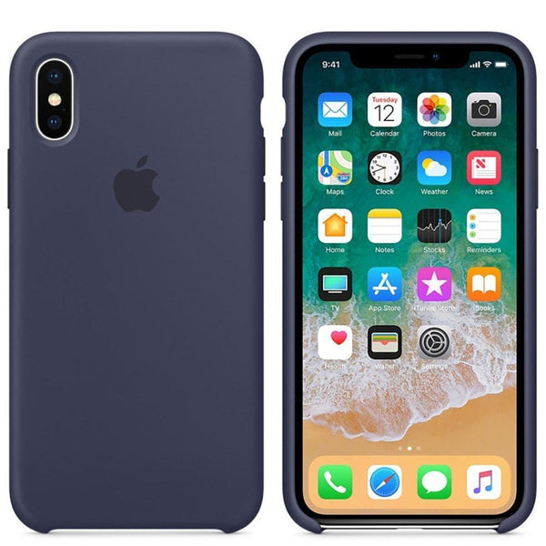 iPhone Silicone Case (Midnight Blue) - Vogueen Premium iPhone Cases