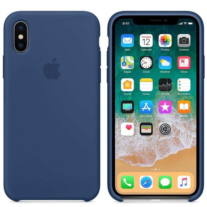 iPhone Silicone Case (Cobalt Blue) - Vogueen Premium iPhone Cases
