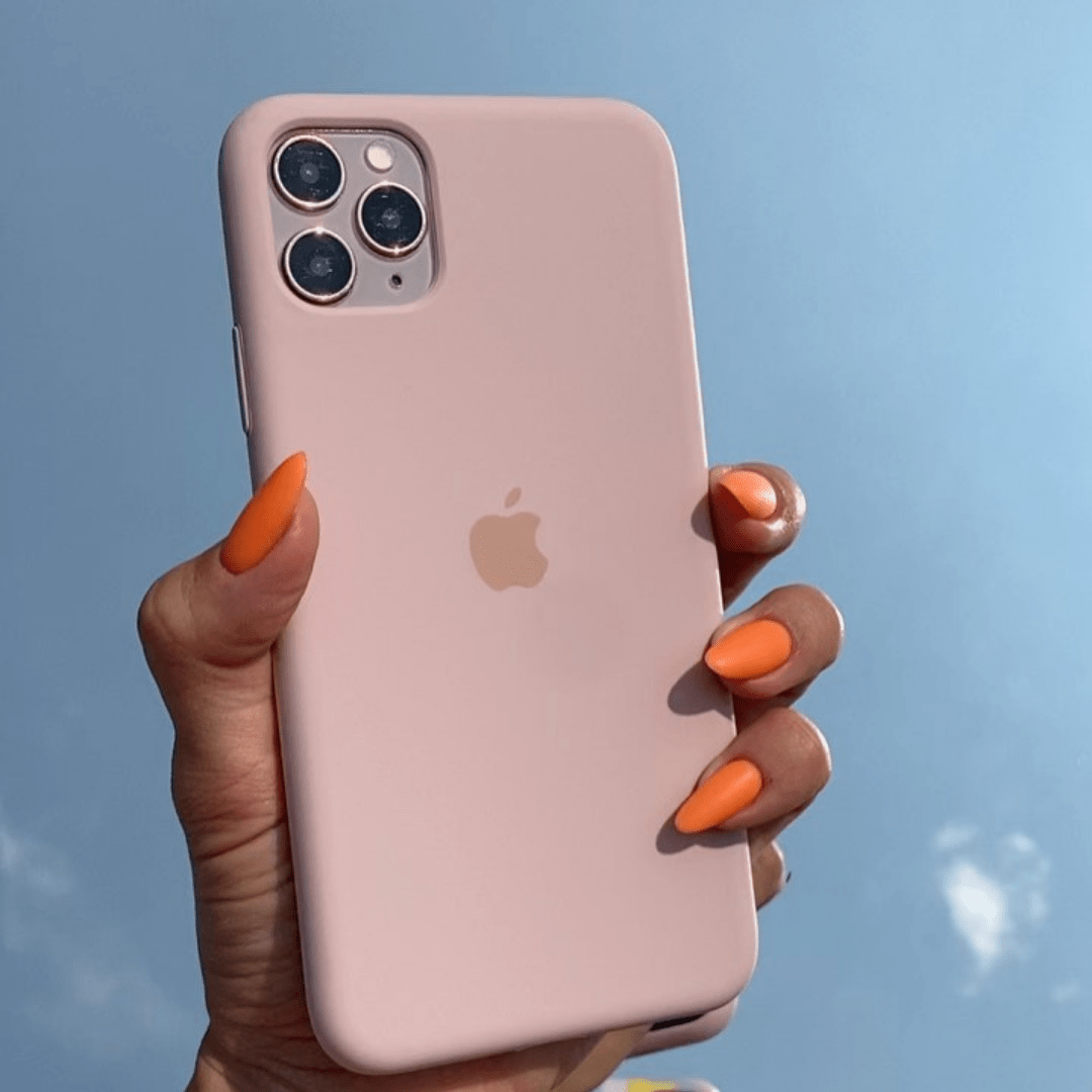 Iphone Silicone Case Pink Sand Vogueen Premium Iphone Cases