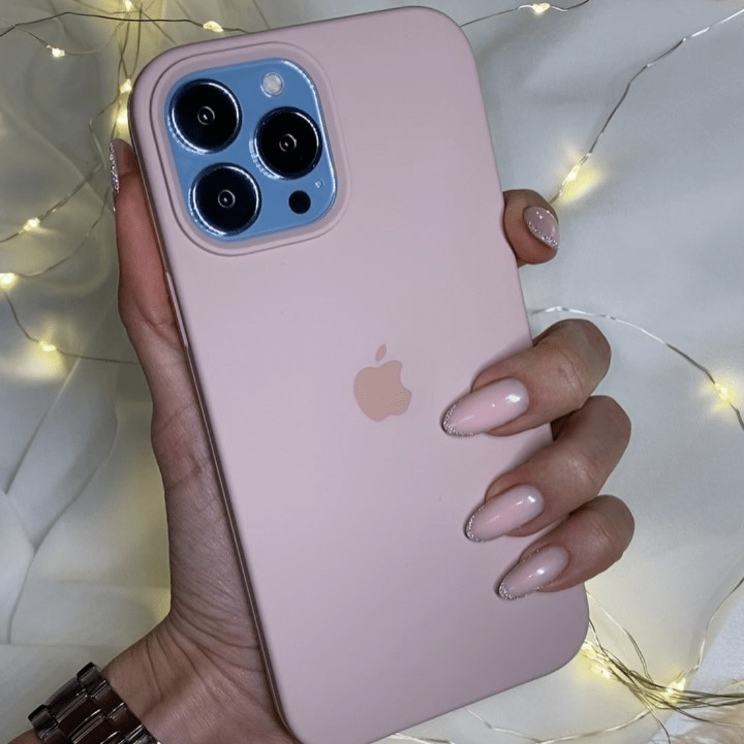 iPhone Silicone Case (Pink Sand) - Vogueen Premium iPhone Cases