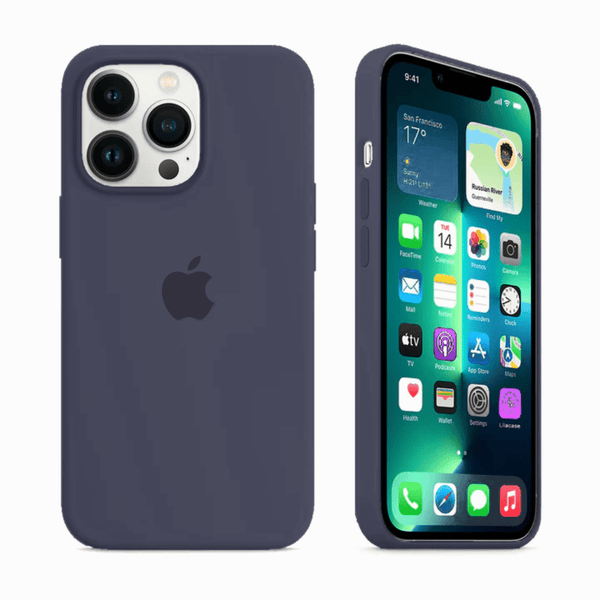 iPhone Silicone Case (Midnight Blue) - Vogueen Premium iPhone Cases