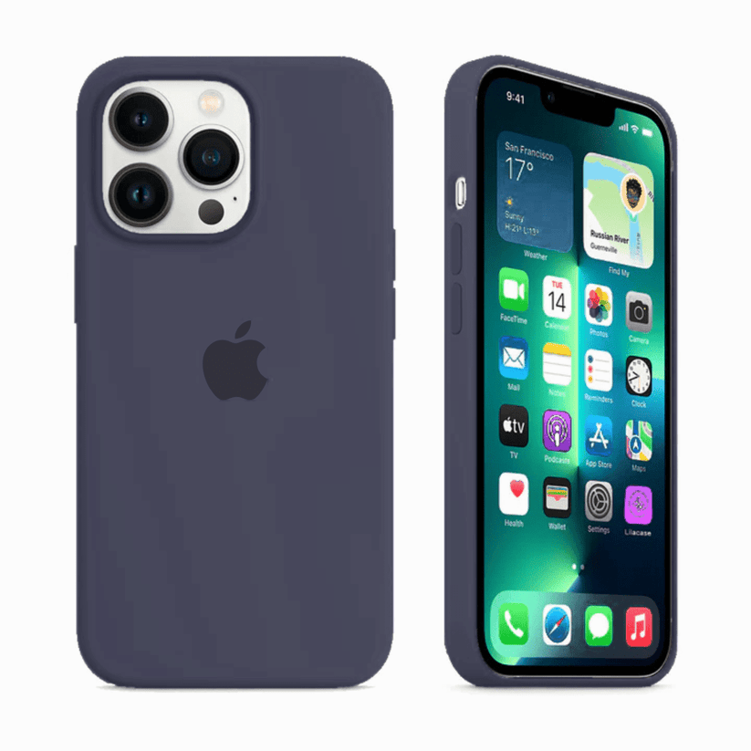 iPhone Silicone Case (Midnight Blue) - Vogueen Premium iPhone Cases
