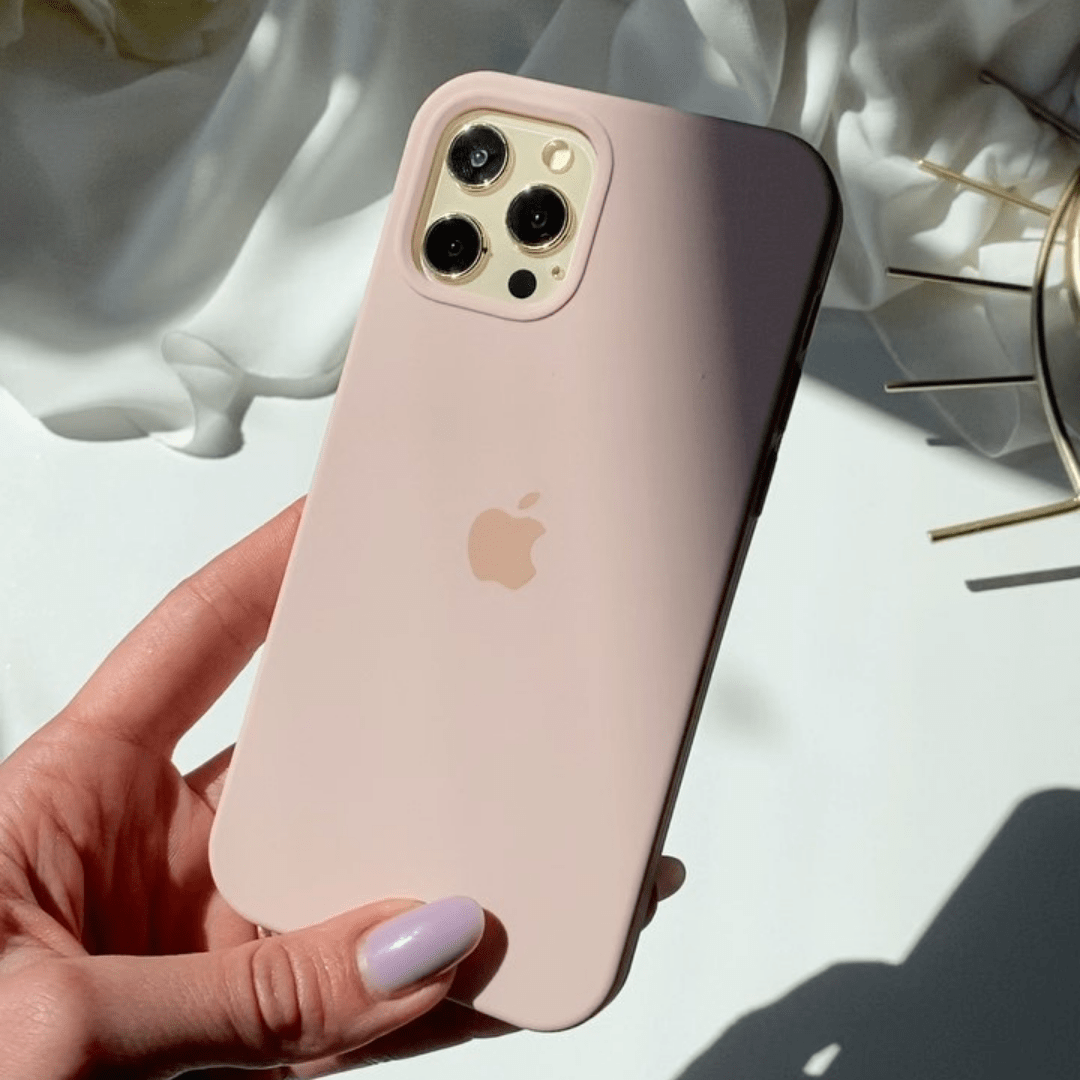 Iphone Silicone Case Pink Sand Vogueen Premium Iphone Cases