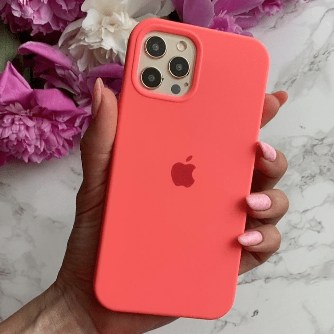 iPhone Silicone Case (Pink Citrus)
