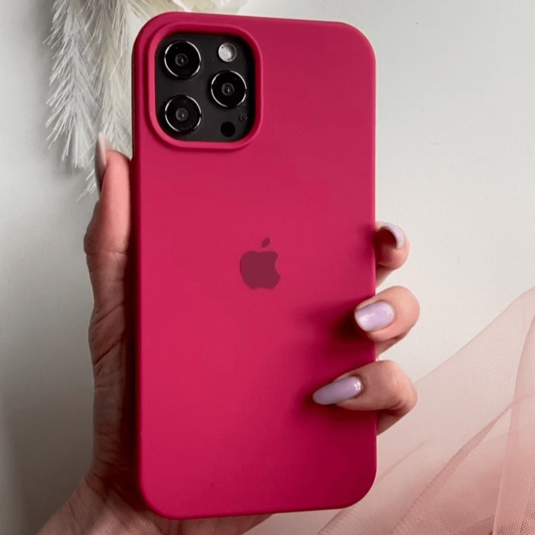 iPhone Silicone Case (Rose Red) - Vogueen Premium iPhone Cases