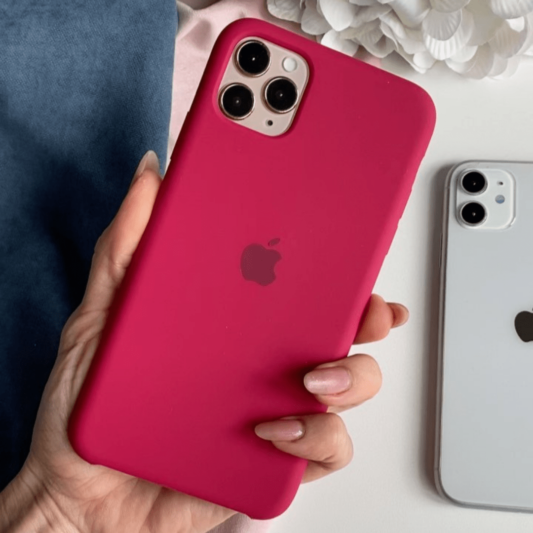 iPhone Silicone Case (Rose Red) - Vogueen Premium iPhone Cases