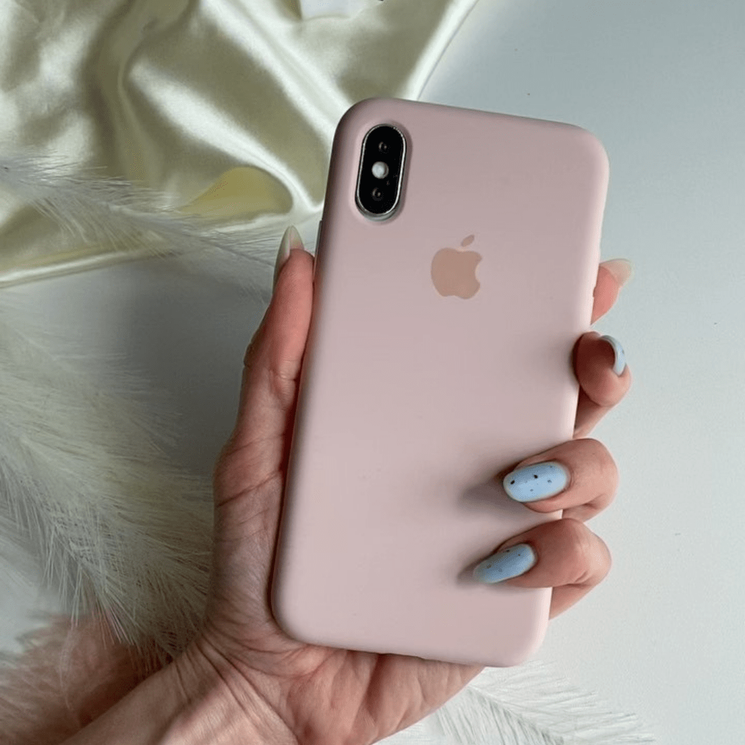 iPhone Silicone Case (Pink Sand) - Vogueen Premium iPhone Cases