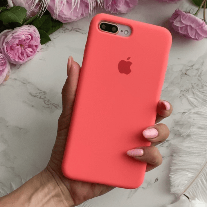 iPhone Silicone Case (Pink Citrus)