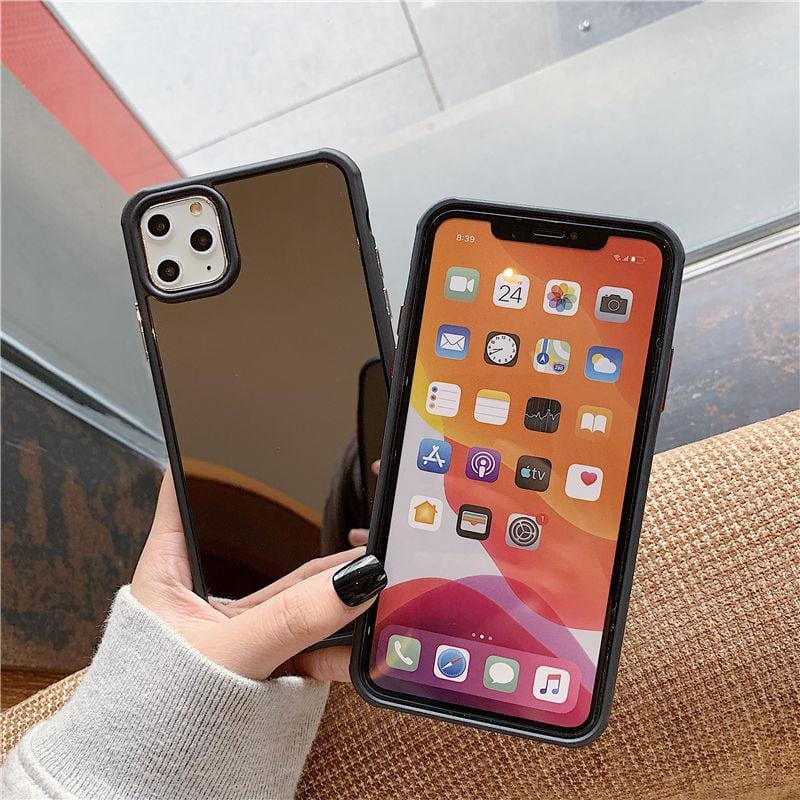 Luxury Mirror Bumper Frame iPhone Case – Vogueen