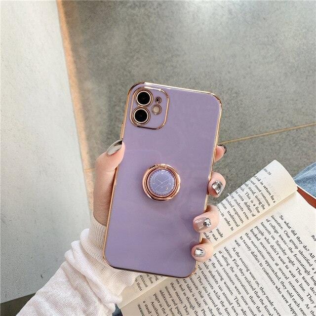 Ring Grip Holder iPhone Case – Vogueen